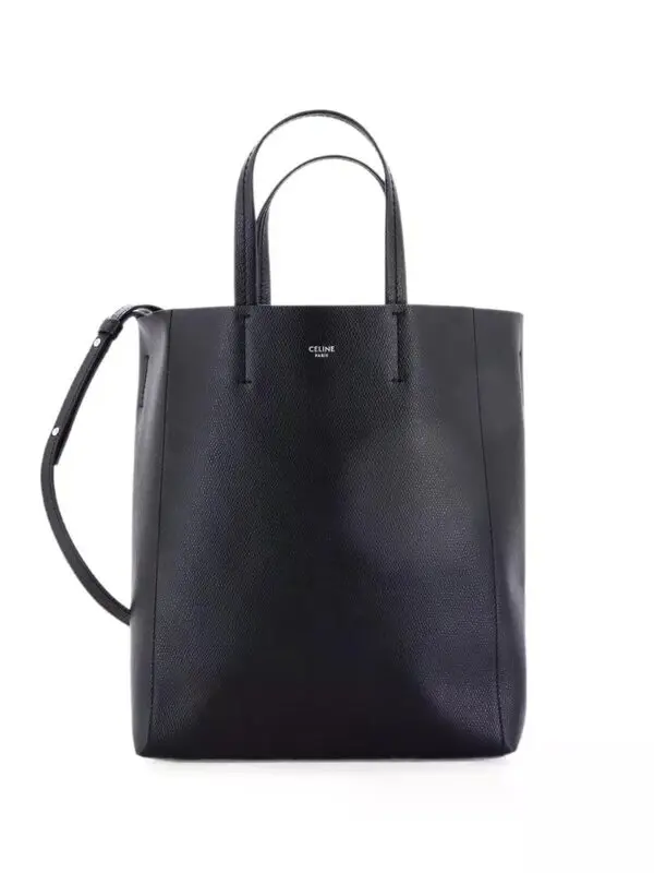 Celine Vertical Cabas Grained Calfskin Small Tote Bag