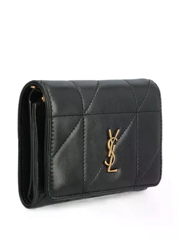 Saint Laurent Jamie Slim Tri-fold Wallet In Lambskin