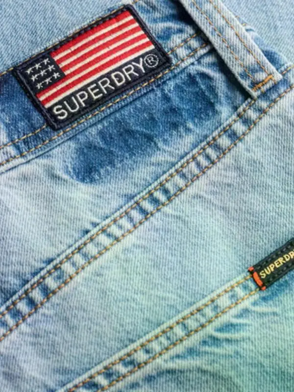 Superdry Split-front Denim Maxi Skirt