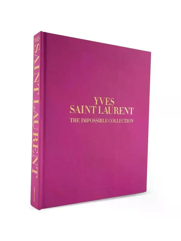 Assouline Yves Saint-laurent The Impossible Collection Book - Purple