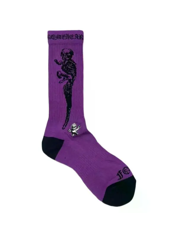 Chrome Hearts Foti Jarvis Logo-print Socks