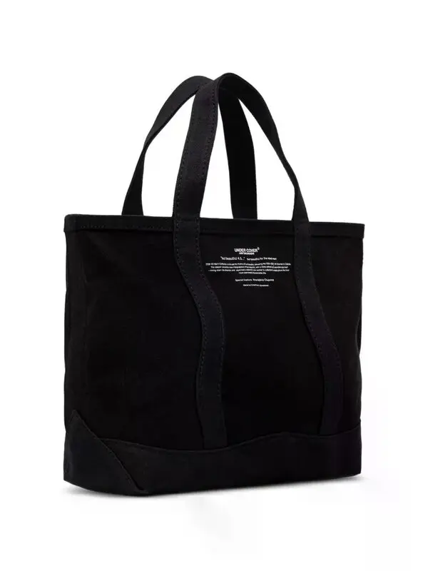 Undercover Logo-print Canvas Tote Bag