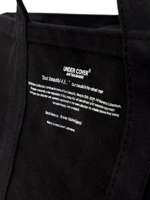 Undercover Logo-print Canvas Tote Bag