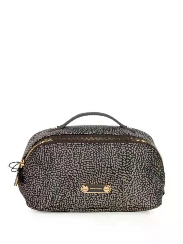 Borbonese O.p. Print Clutch Bag - Grey