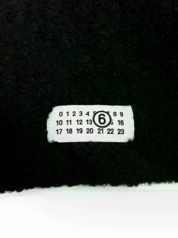 MAISON MARGIELA Logo-patch Bouclé Balaclava