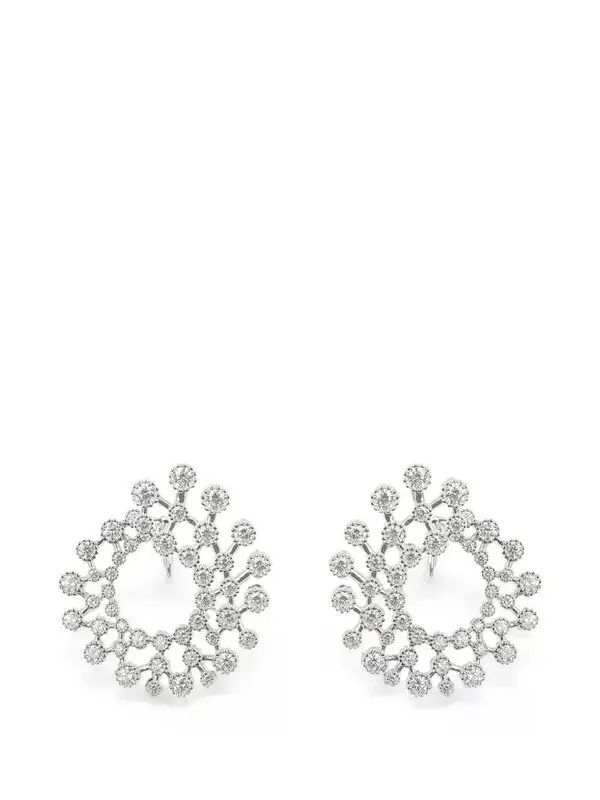 ZYDO Wrap Diamond Earrings - Silver