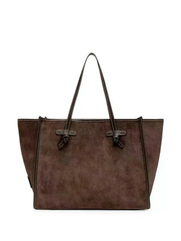 GIANNI CHIARINI Marcella Suede Tote Bag
