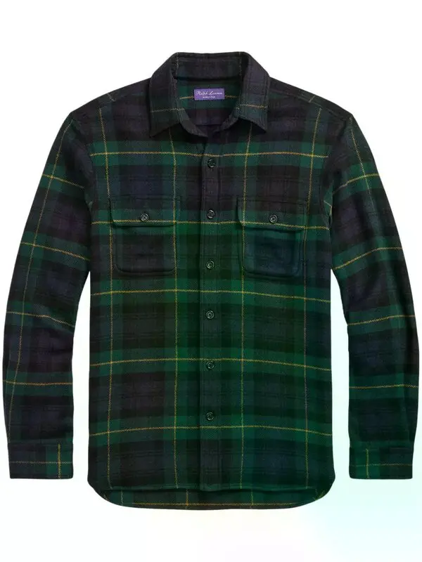 Ralph Lauren Purple Label Plaid Shirt