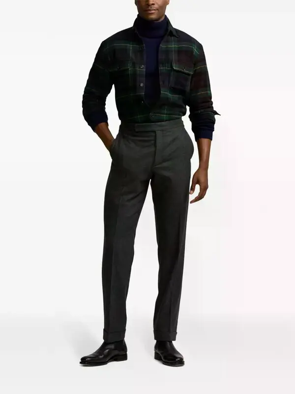 Ralph Lauren Purple Label Plaid Shirt