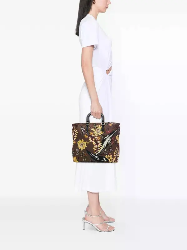Prada 2013-2026 Tessuto Stampato Satchel