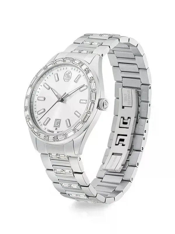 SWAROVSKI Matrix Crystal-embellished Bezel 40mm Watch