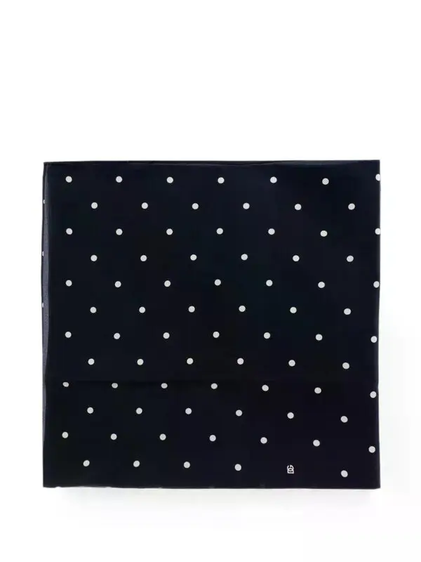 Dolce & Gabbana Polka-dot Silk Scarf