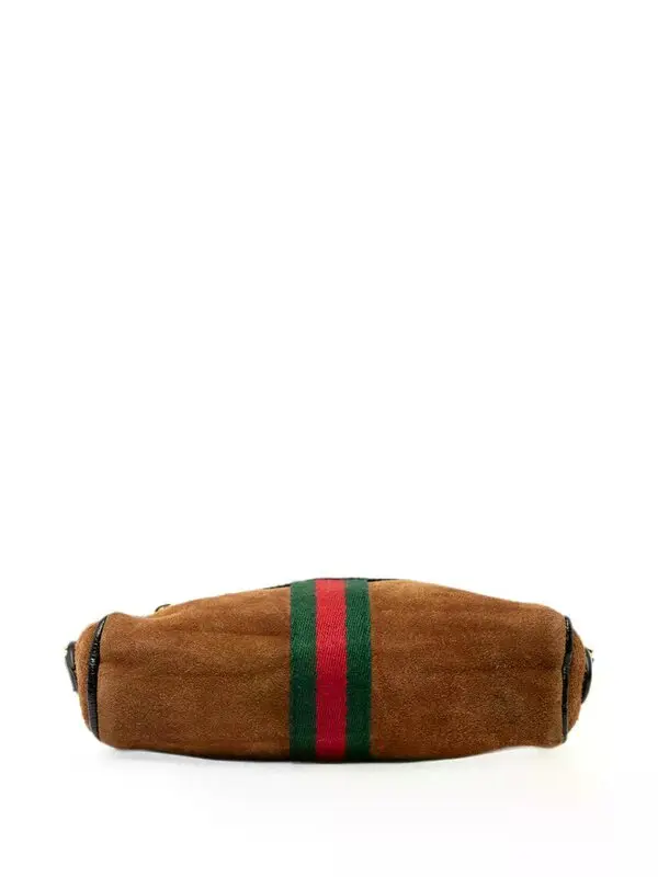 Gucci 2000-2015 Mini Suede Web Ophidia Crossbody Bag