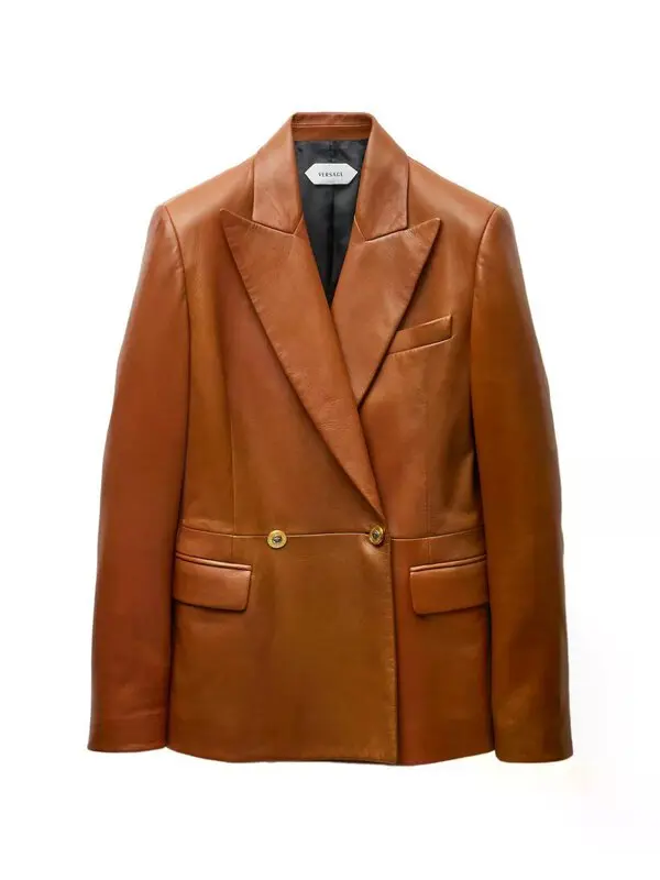 Versace Nappa Plongé Double-breasted Blazer
