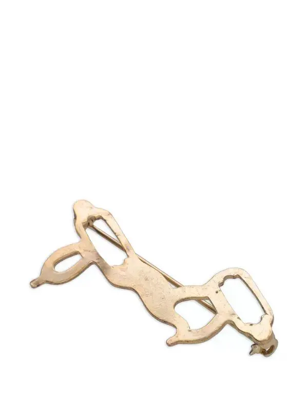 CORO DUETTE Abstract-shape Brooch