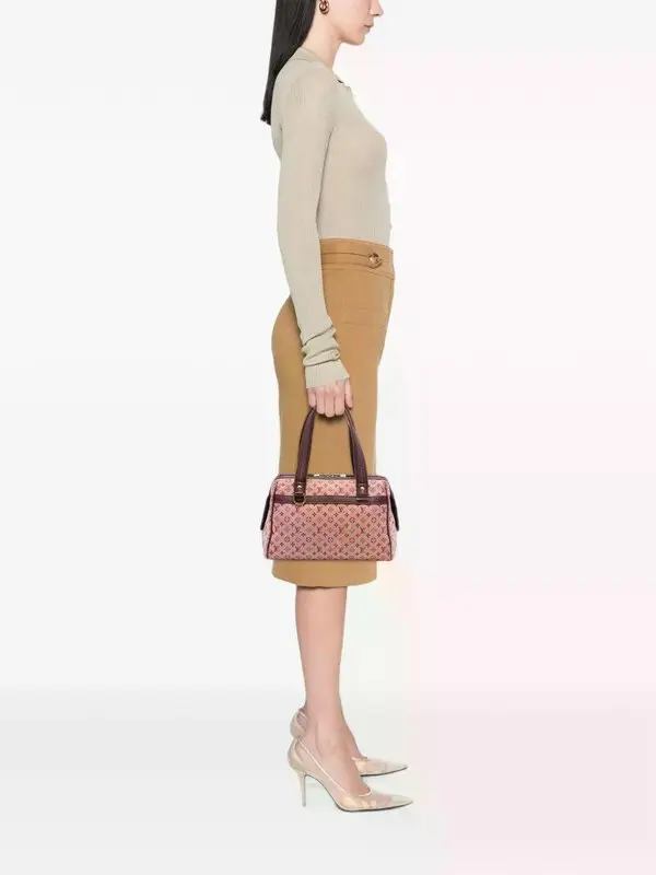 LOUIS VUITTON 2002 Monogram Mini Lin Josephine Pm Handbag