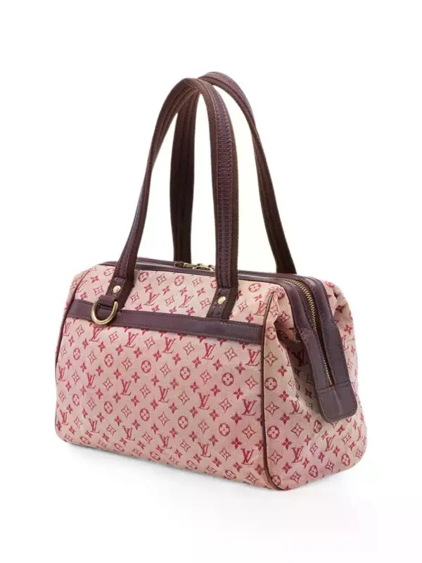 LOUIS VUITTON 2002 Monogram Mini Lin Josephine Pm Handbag