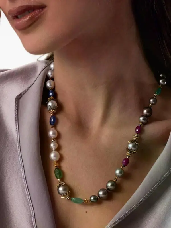 Verdura Multi-stone Necklace
