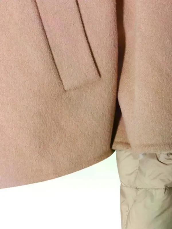MOORER Layered Funnel-neck Jacket