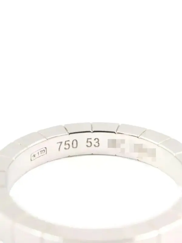Cartier Lanière Ring In White Gold