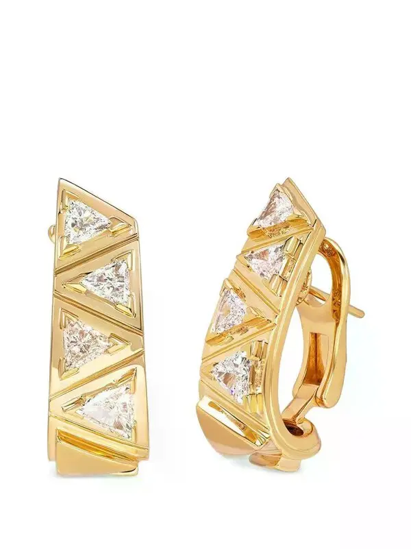 Marina B Triangoli Danielle Diamond Earrings