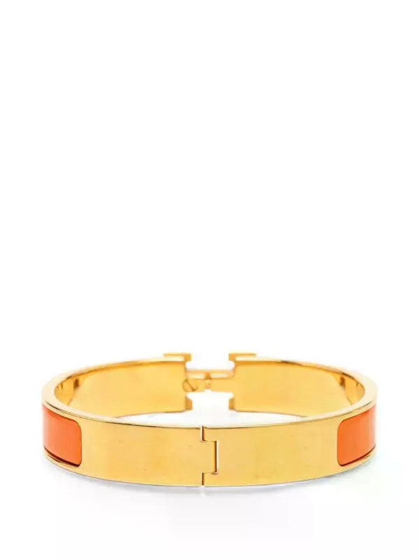 Hermès 2000-2026 Narrow Enamel Clic H Bracelet Pm Costume Bracelet