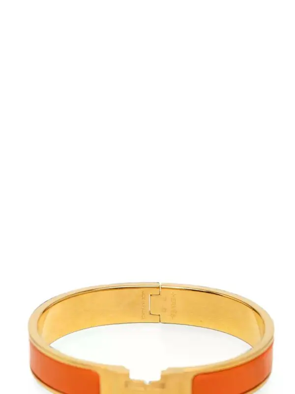 Hermès 2000-2026 Narrow Enamel Clic H Bracelet Pm Costume Bracelet
