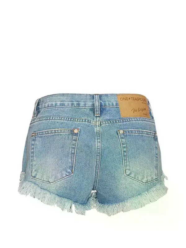 ONETEASPOON Dukes Micro Frayed Shorts