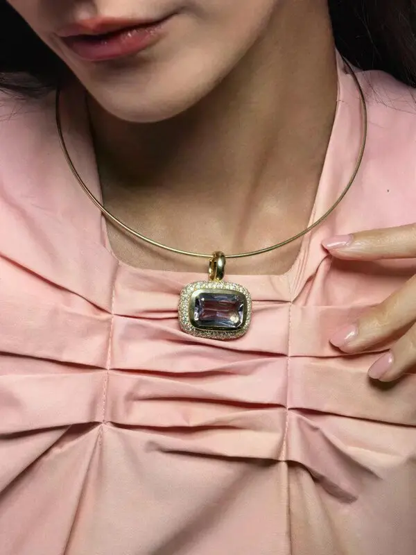 MASON & BOOKS Floret Amethyst Pendant