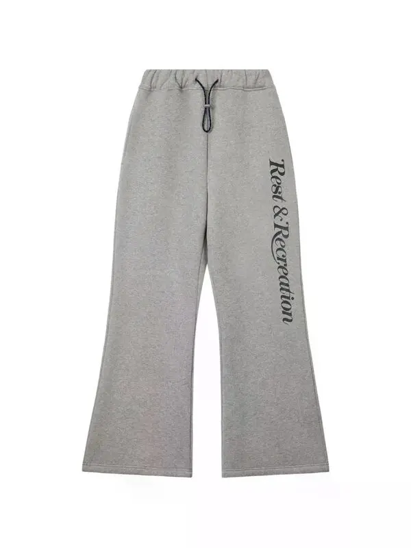 REST&RECREATION Logo Detail Drawstring Trousers - Grey