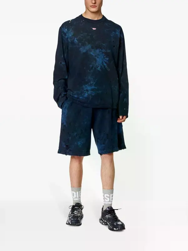 DIESEL® T-crane-ls-n2 Cotton Sweatshirt