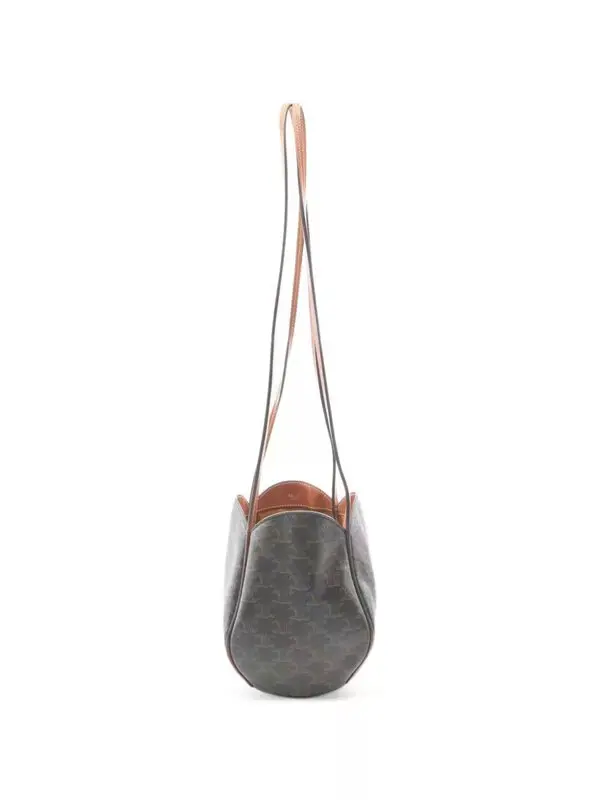 Celine Triomphe Marlou Shoulder Bag - Brown