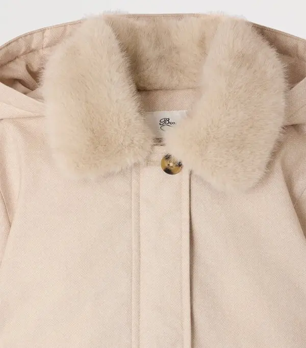 Bonpoint Faux-fur Collar Coat