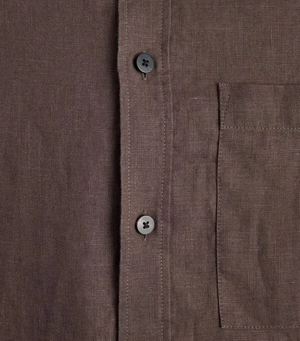 WITH NOTHING UNDERNEATH Hemp The Weekend Shirt