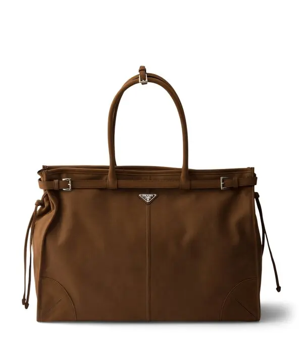 Prada Large Leather Bonnie Top-handle Bag
