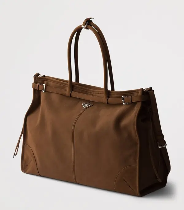Prada Large Leather Bonnie Top-handle Bag