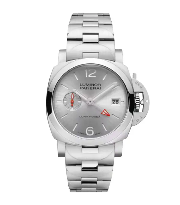 Panerai Stainless Steel Luminor Luna Rossa Watch - Grey