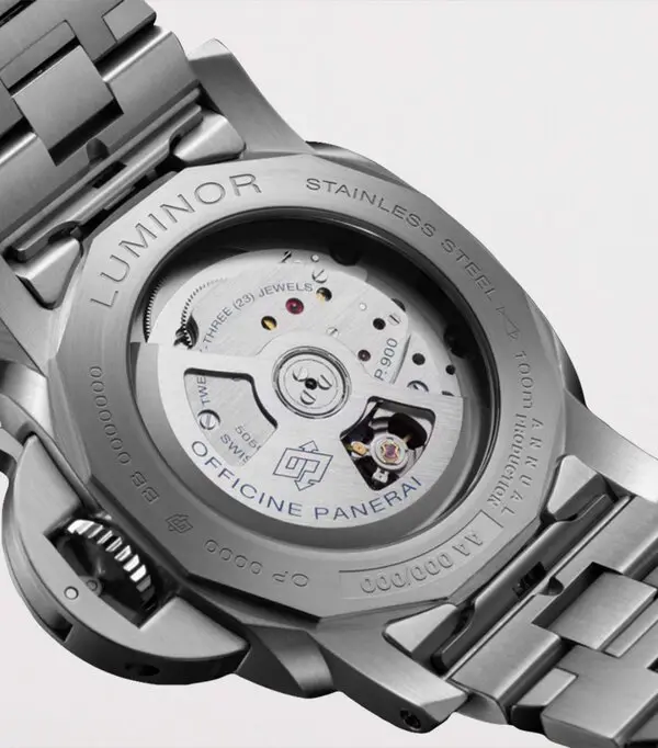 Panerai Stainless Steel Luminor Luna Rossa Watch
