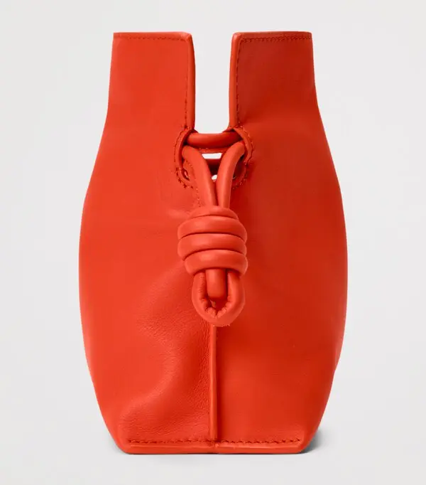 Loewe Mini Leather Flamenco Clutch Bag