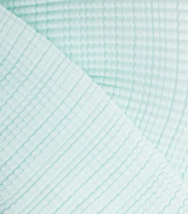 Issey Miyake Wooly Pleats Mock-neck Top