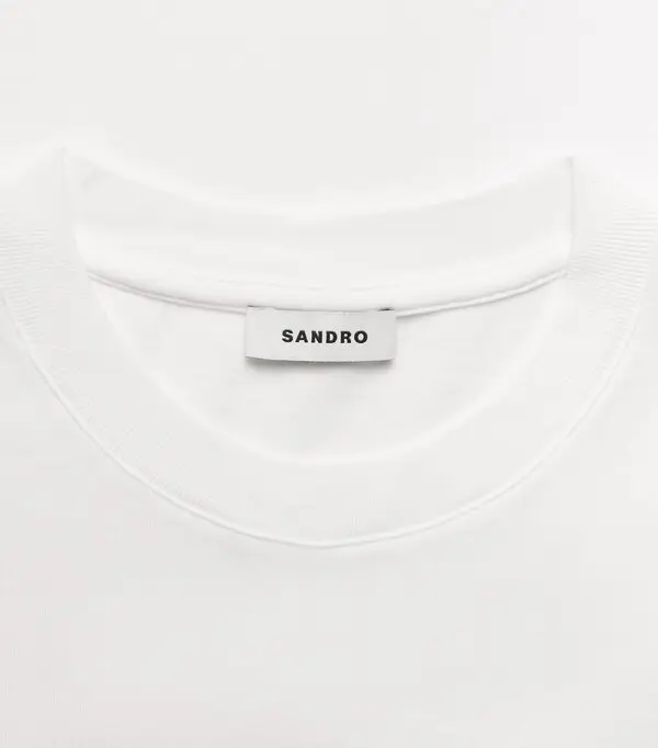 Sandro Cotton Oversized T-shirt