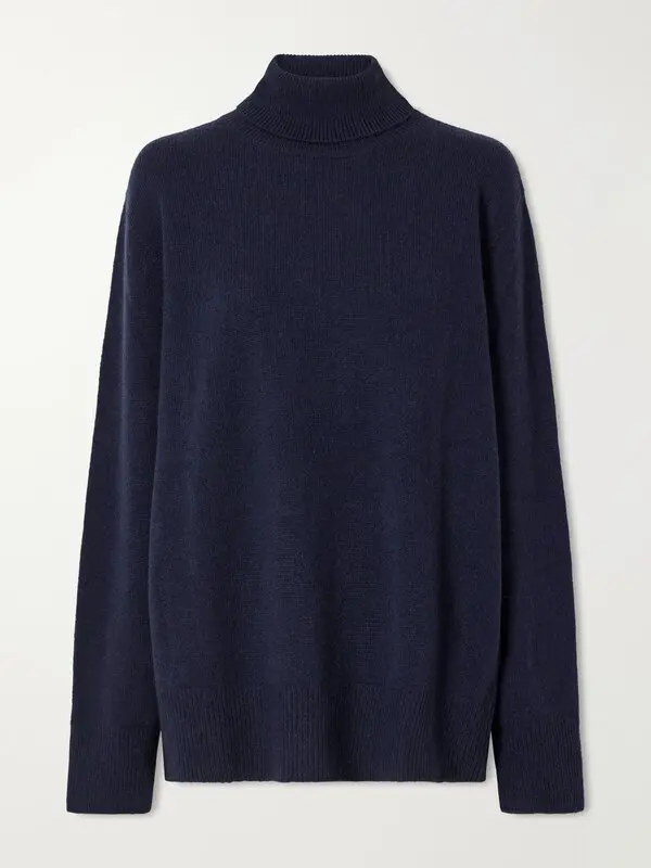 THE ROW Stepny Wool And Cashmere-blend Turtleneck Sweater