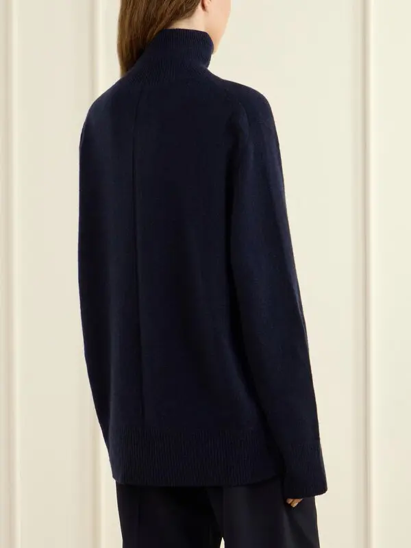 THE ROW Stepny Wool And Cashmere-blend Turtleneck Sweater