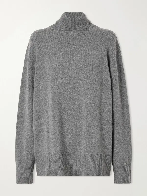 THE ROW Stepny Wool And Cashmere-blend Turtleneck Sweater