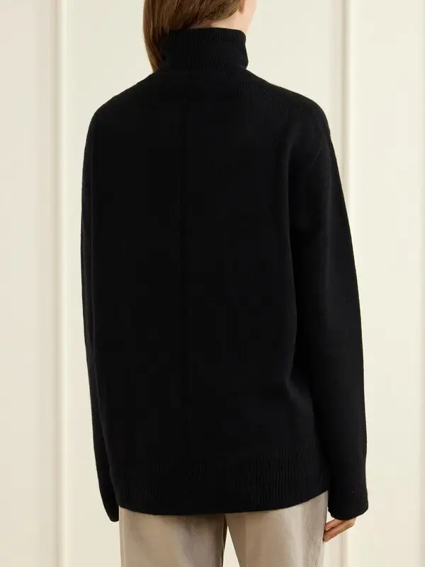 THE ROW Stepny Wool And Cashmere-blend Turtleneck Sweater