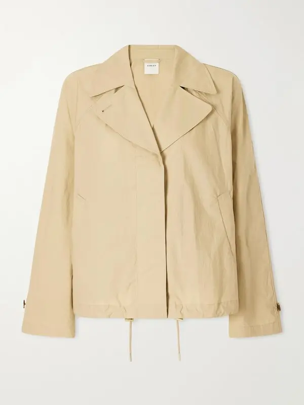Varley Petra Cotton-poplin Jacket