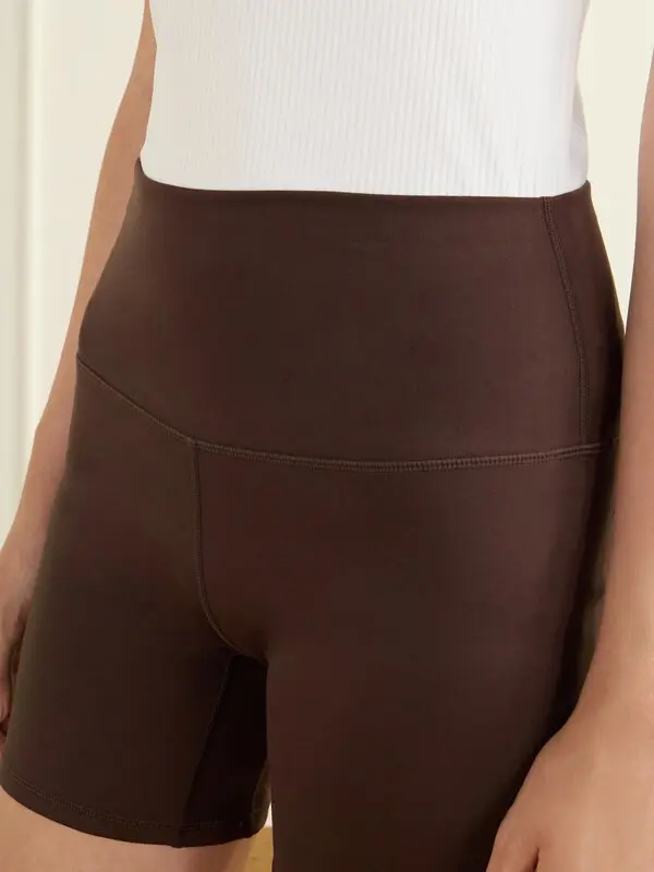 Varley Freesoft High-rise Stretch-jersey Shorts