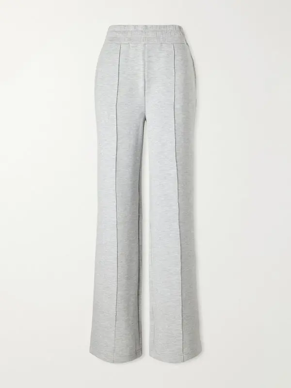 Varley Doublesoft™ Jersey Wide-leg Pants - Gray