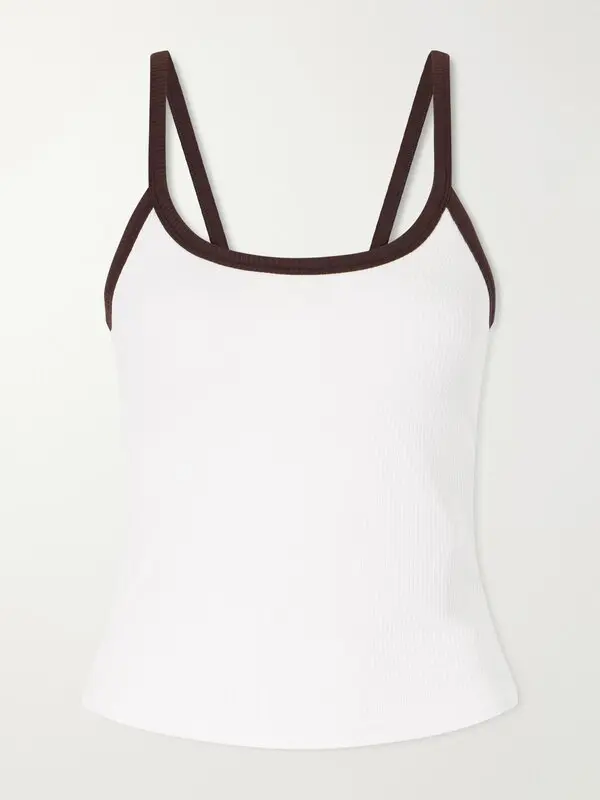 Varley Theon Ribbed Tank Top