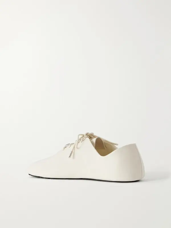 Loewe Pebble Embellished Leather Sneakers